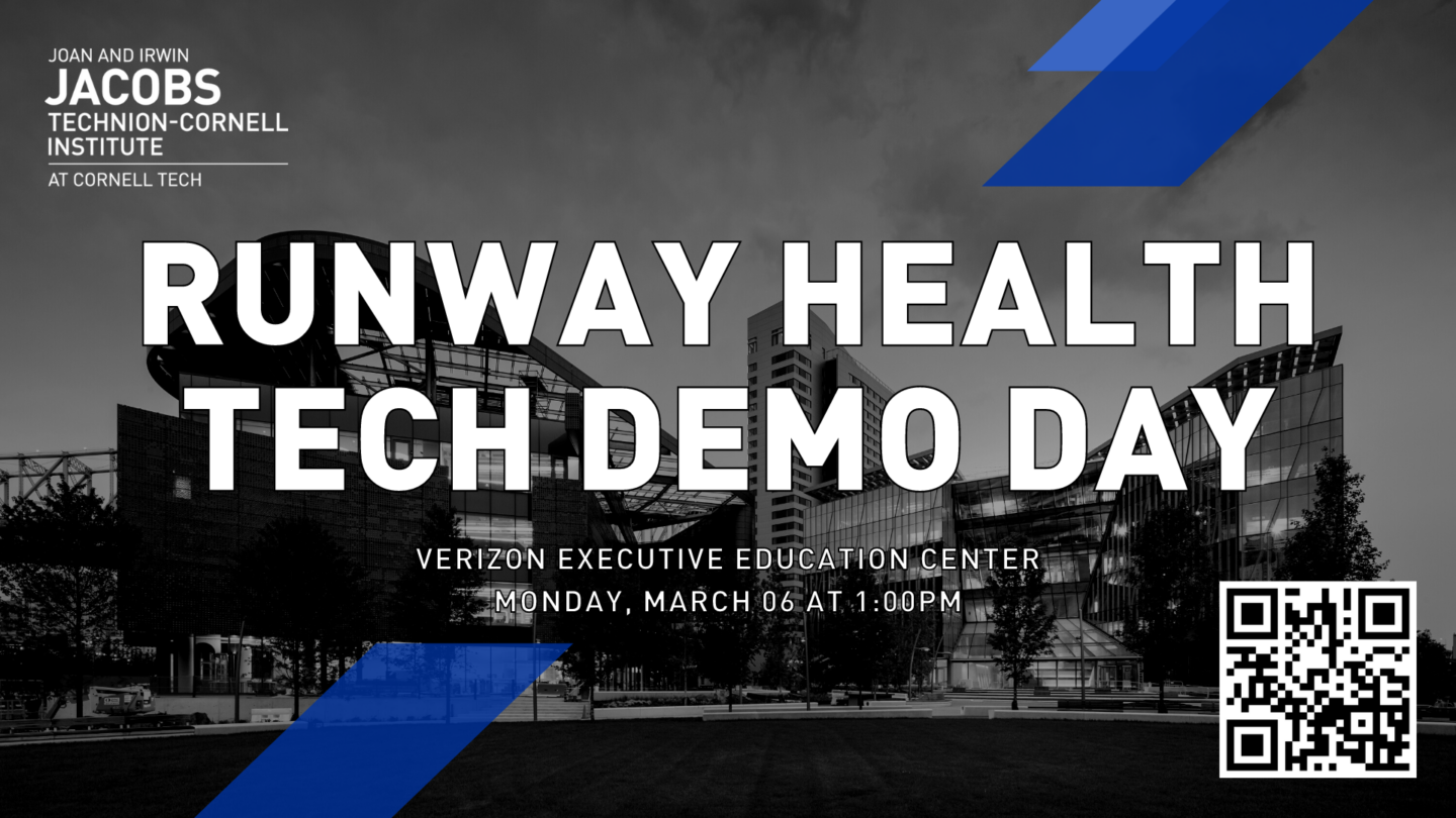 Runway Health Tech Demo Day - Cornell Tech